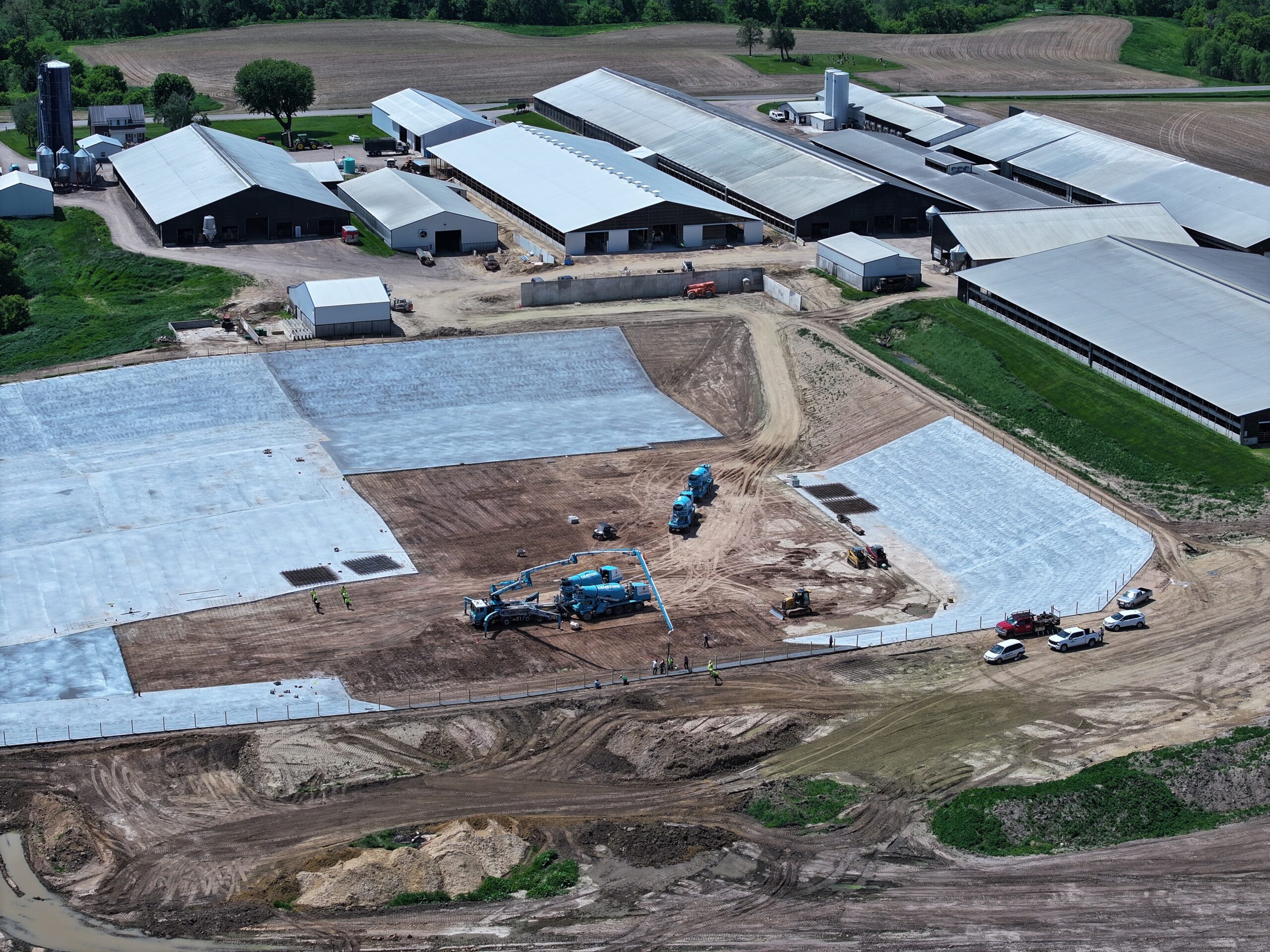 Burnside Dairy Farm - Agricultural Concrete - Cemstone